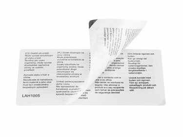 Piggyback Label - Vista Etiket